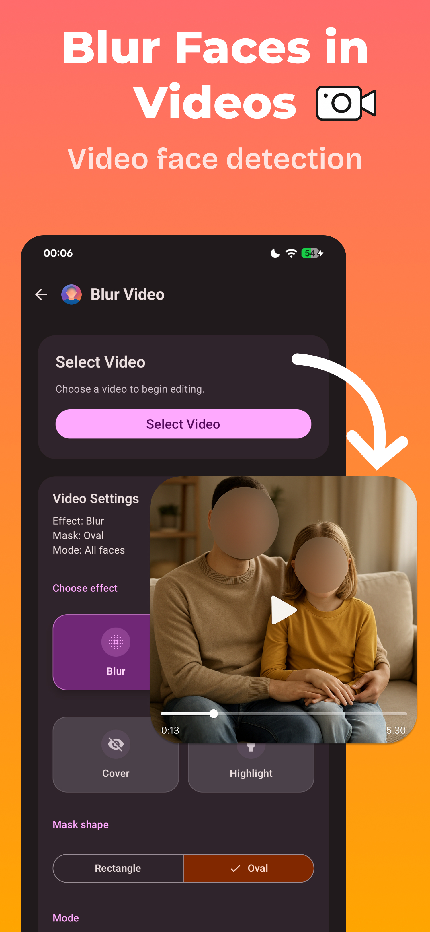 Blur Face - AI-Powered Face Blurring for Android and iOS